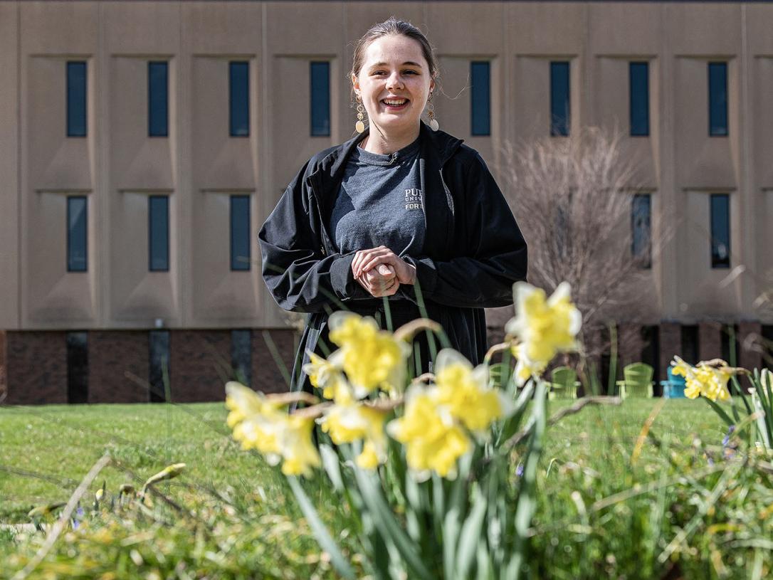 Bower always a step ahead guiding visitors around campus | Purdue ...