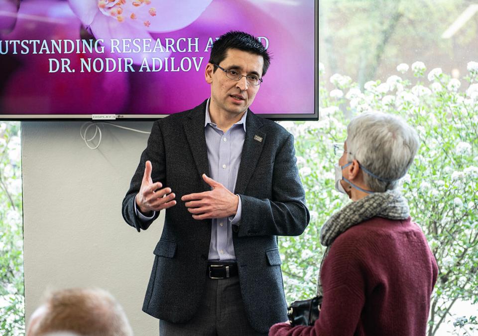 Adilov's strong research impresses faculty and family | Purdue ...