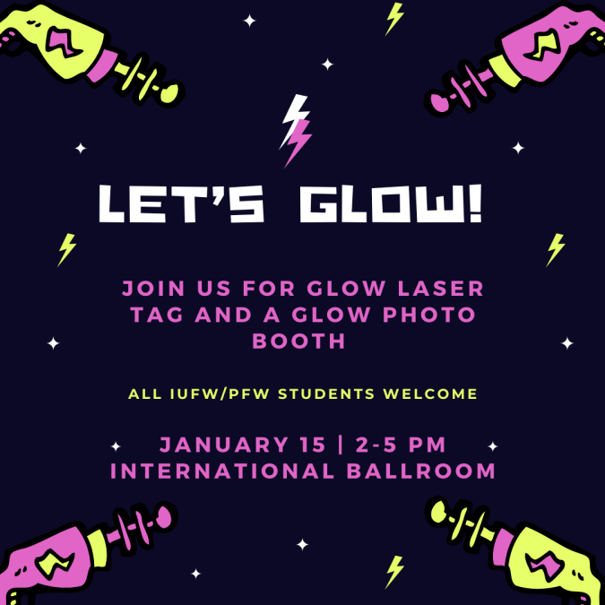 Let's GLOW! Glow Laser Tag and Glow Photo Booth | Purdue University ...