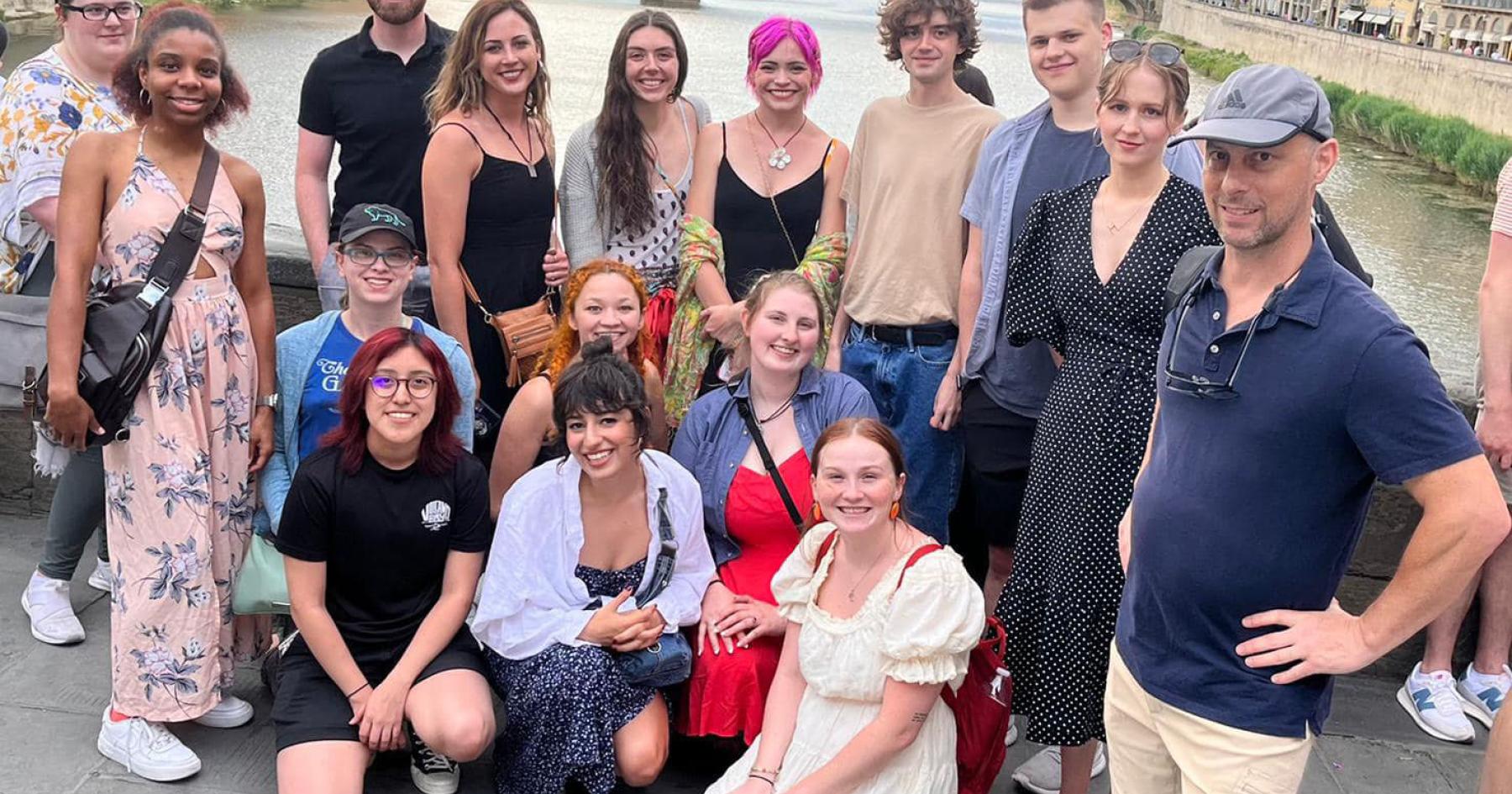 14 art students tour Florence, Italy, through Study Abroad program ...