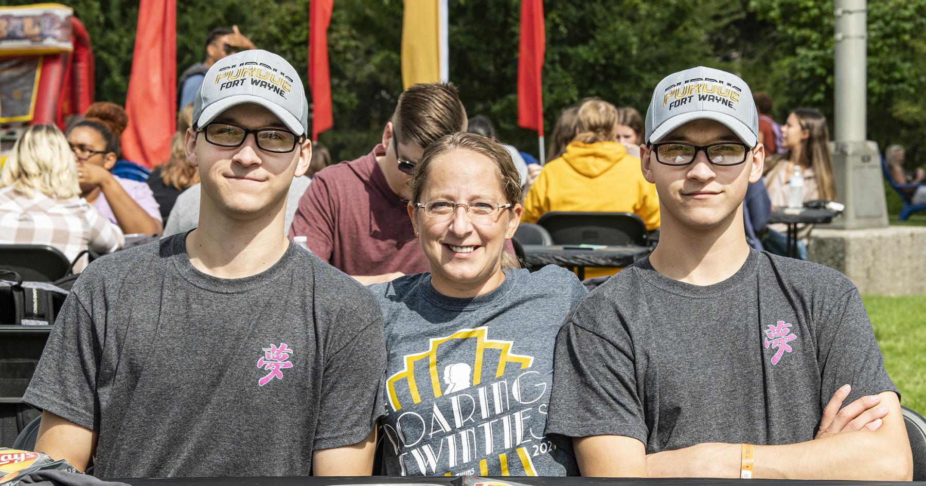 Seeing double runs in this PFW family | Purdue University Fort Wayne