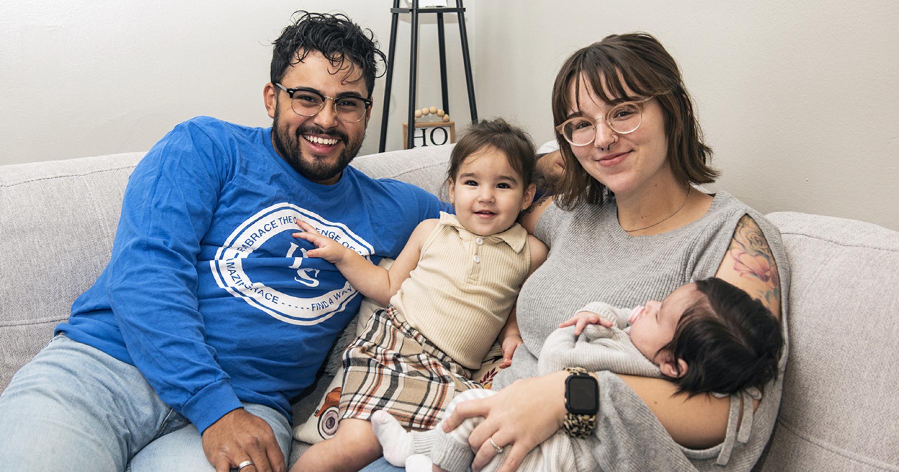 Student mom hustling to set academic example for two daughters | Purdue ...