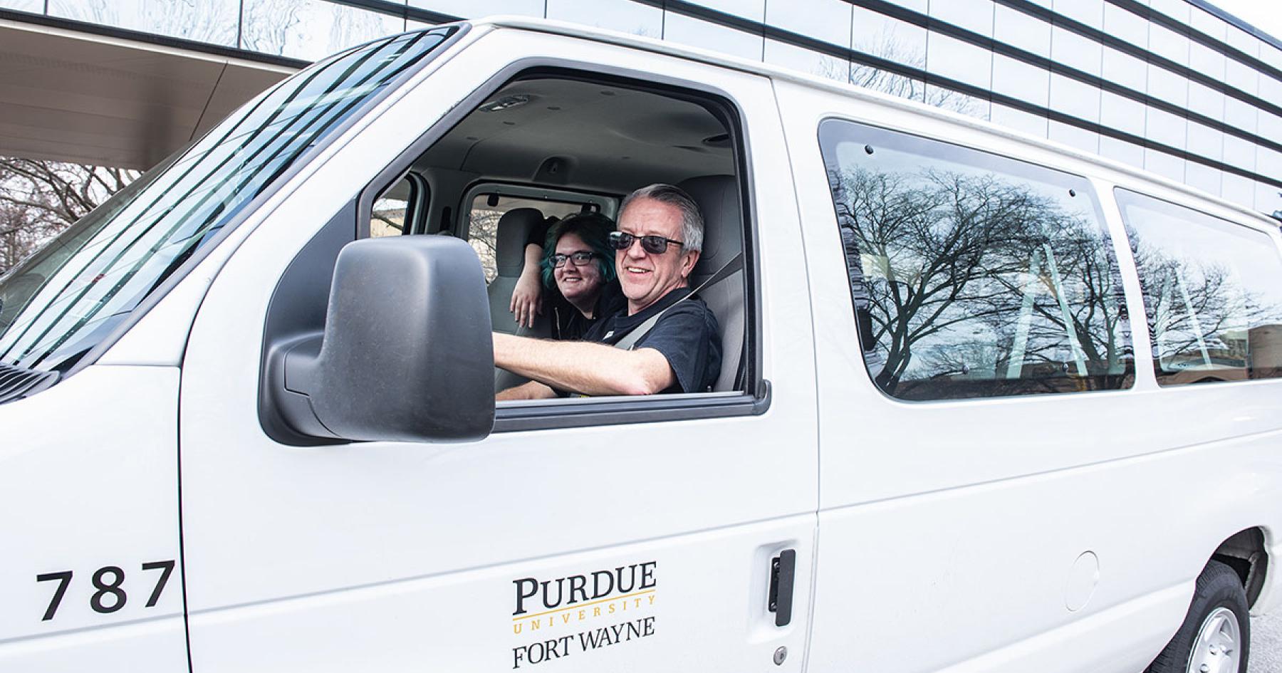 Shuttle program looking for more drivers | Purdue University Fort Wayne