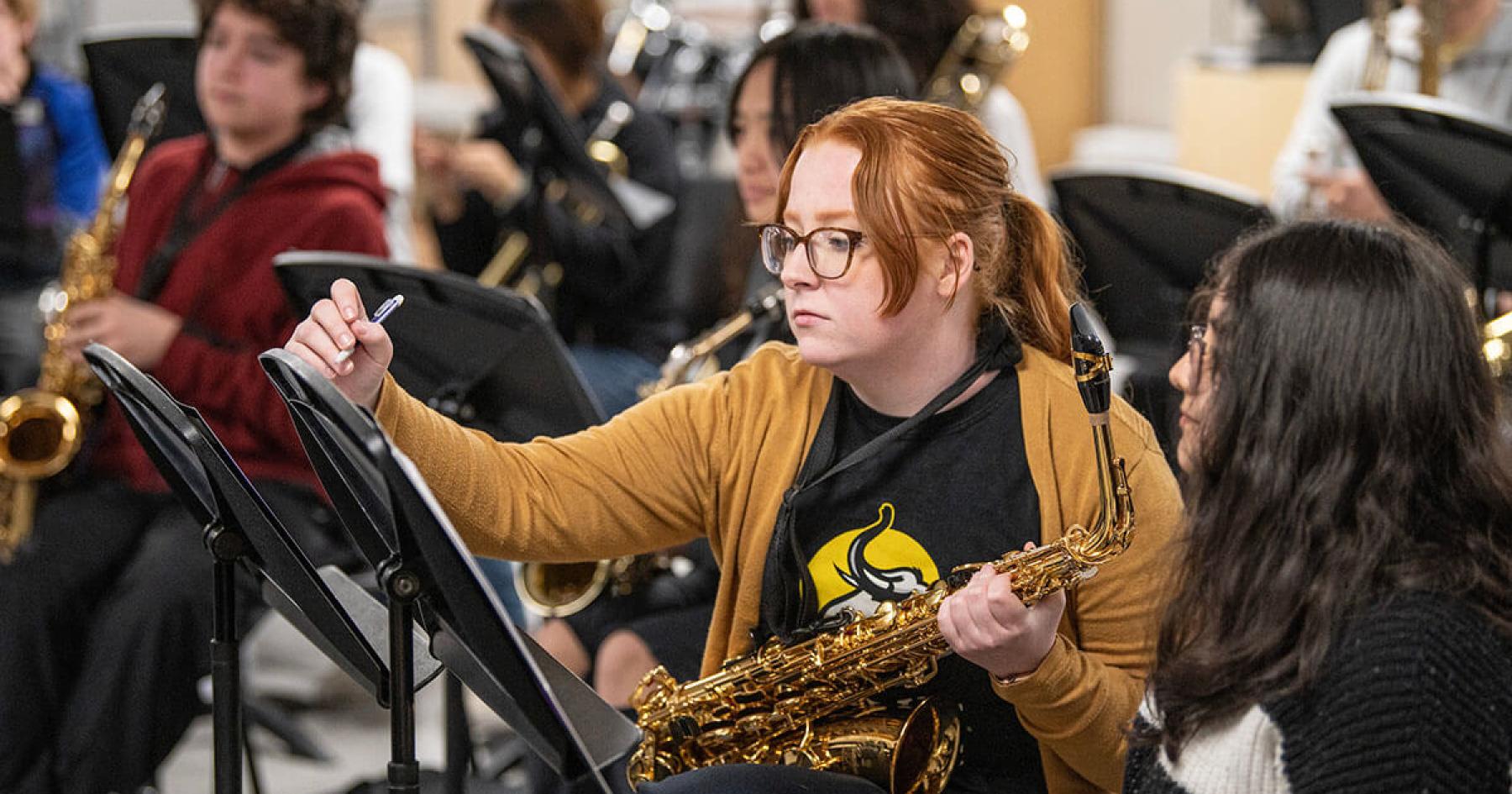 PFW, FWCS students share the joy of music through Fusion Band | Purdue ...
