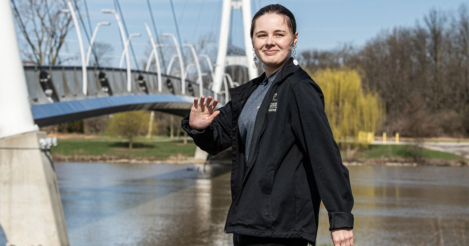 Bower always a step ahead guiding visitors around campus | Purdue ...