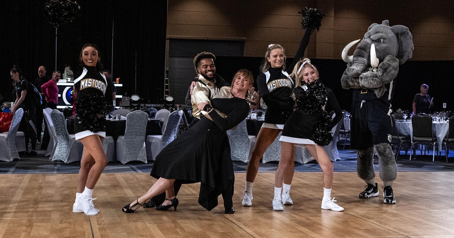 PFW student-athletes support Grannan in ‘Stars’ spotlight | Purdue ...