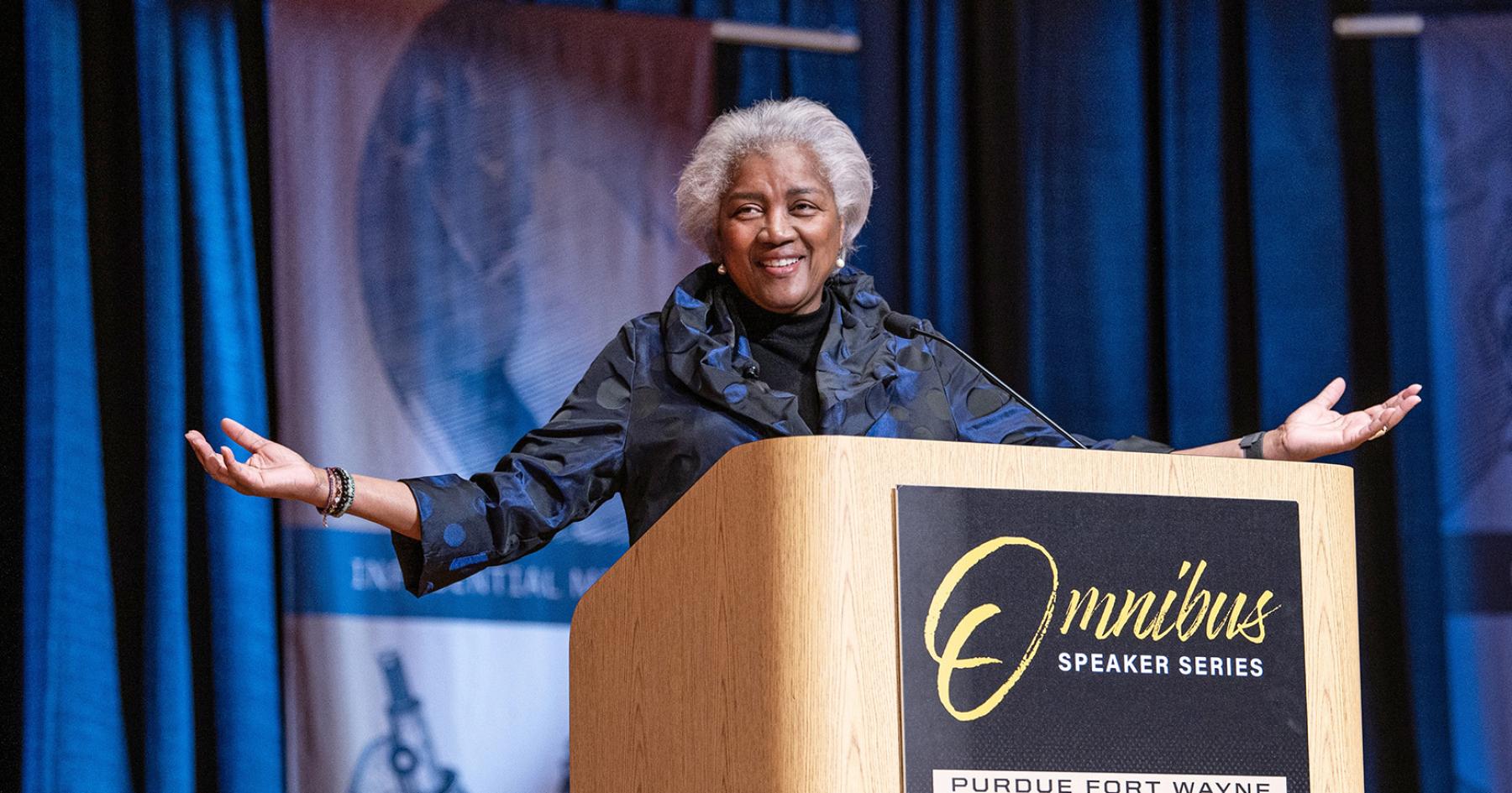 Process over partisanship: Brazile speaks to next generation of ...