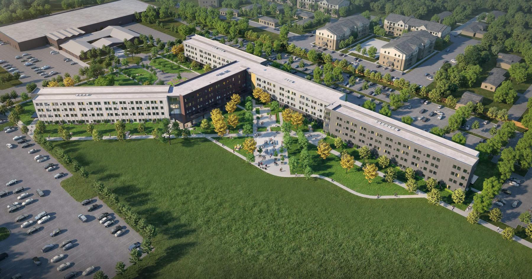 Purdue Fort Wayne announces plans to build 600-bed student housing ...