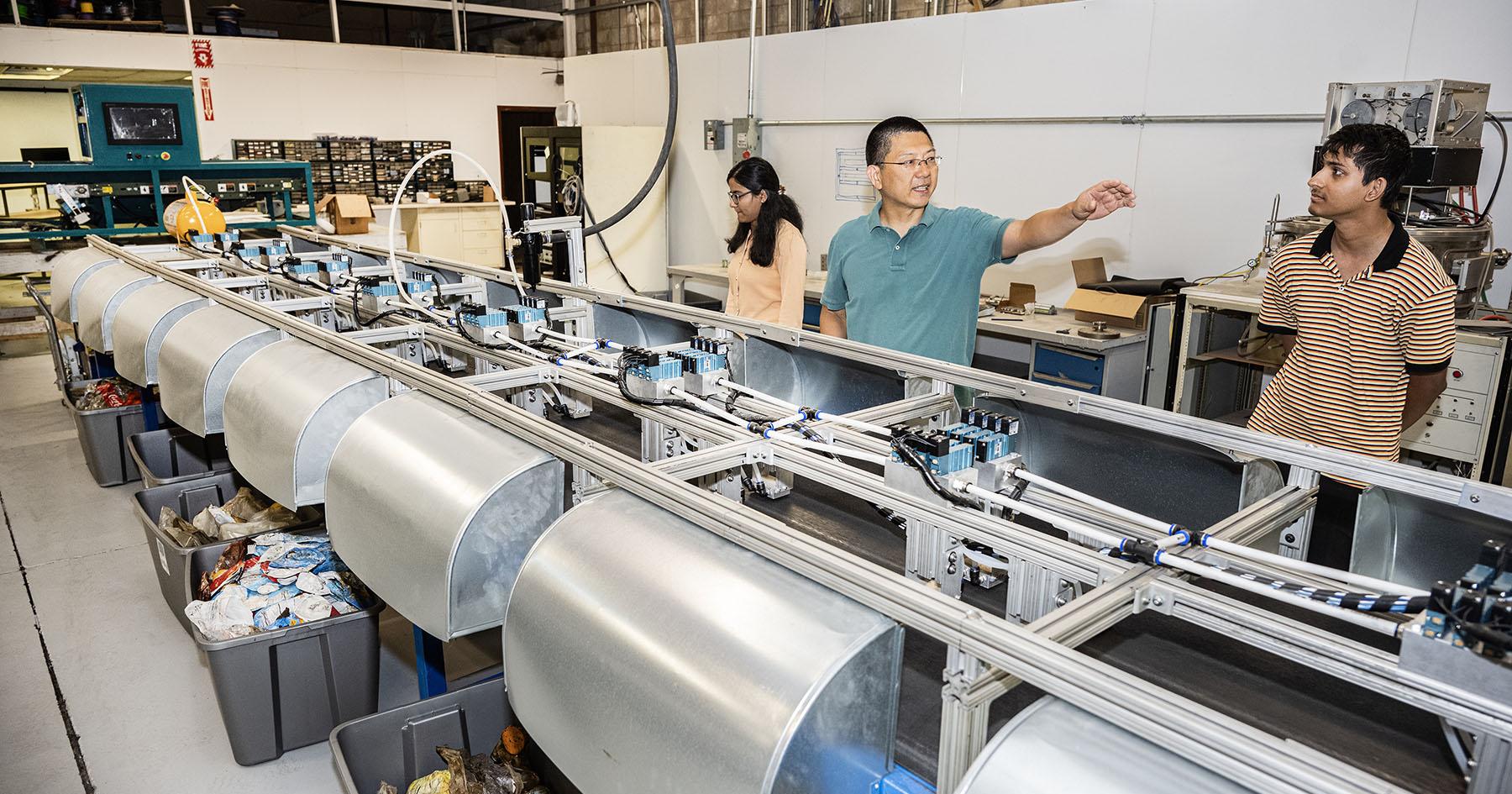Chen secures two major grants to develop AI-supported recycling systems ...