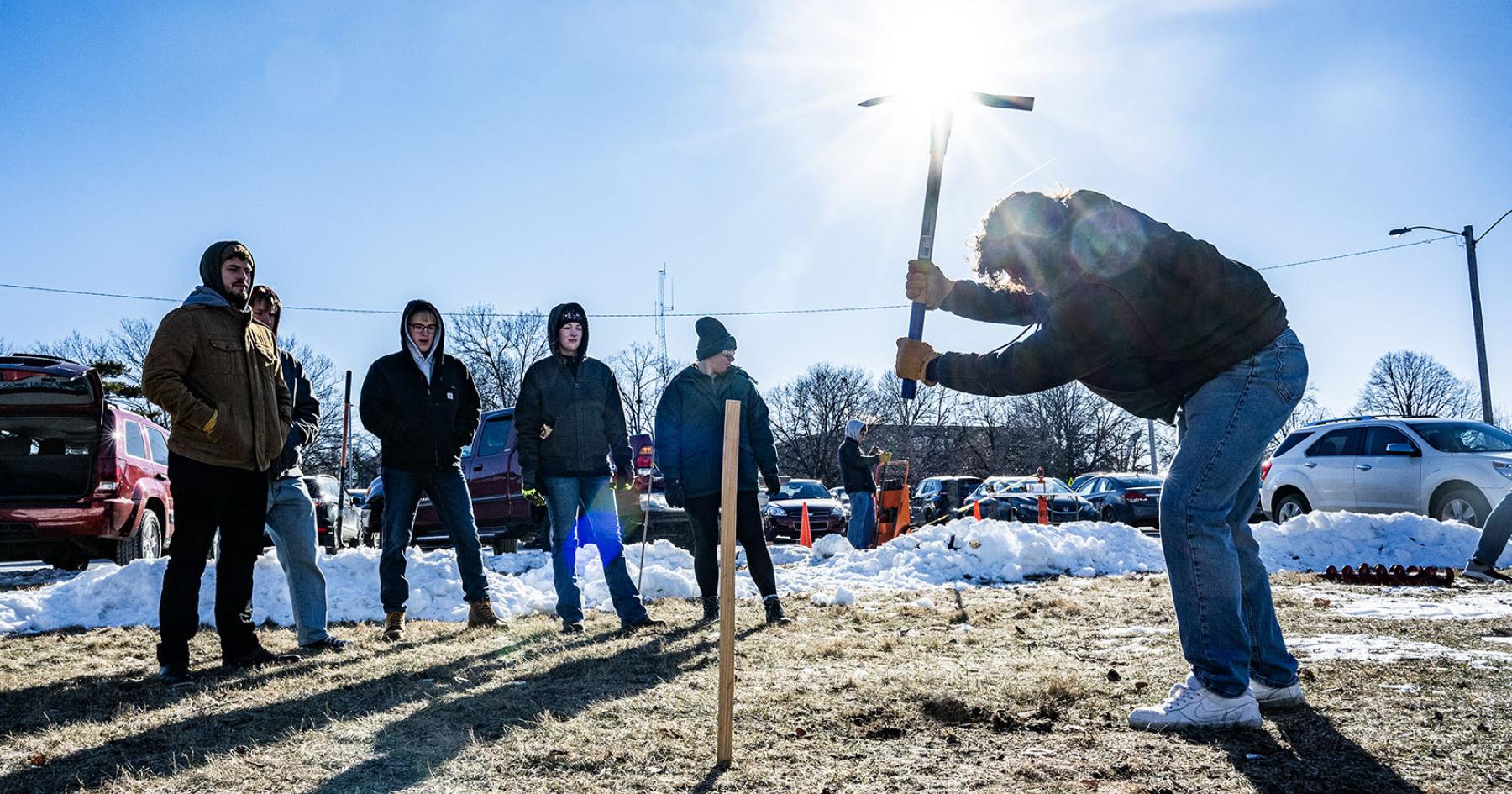 Field trips help construction management students stake their claim to ...