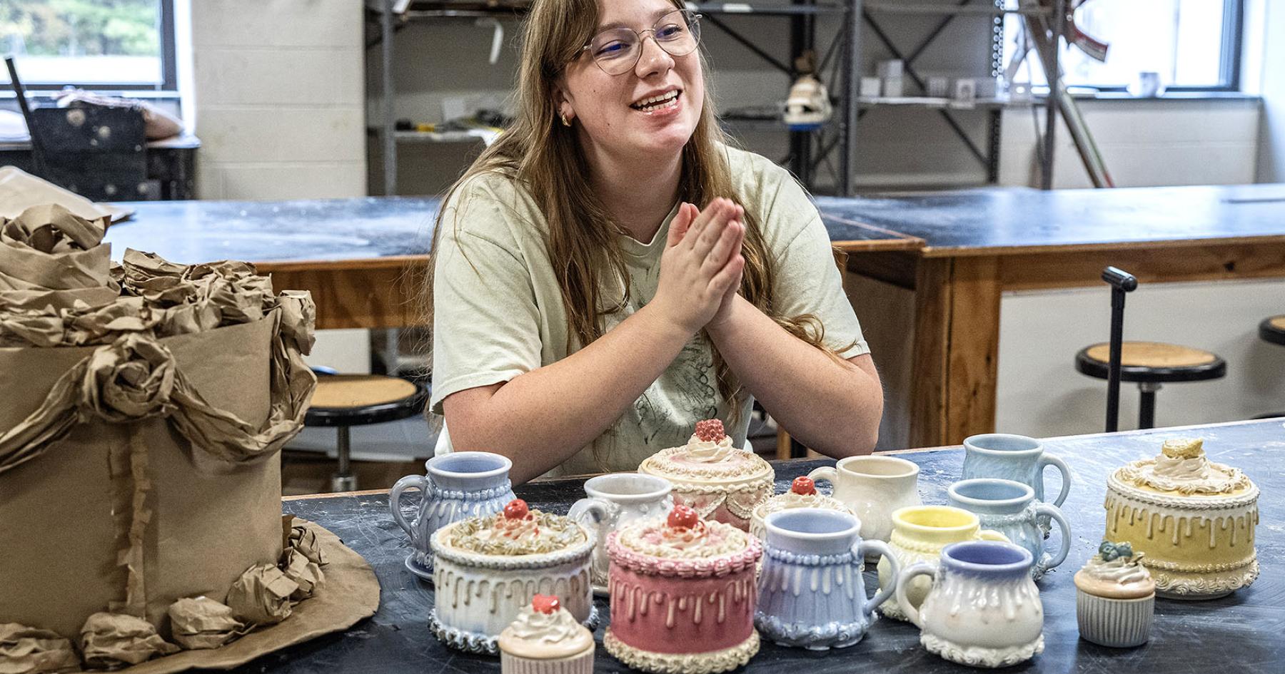 Ceramics whiz has become an internet sensation | Purdue University Fort ...