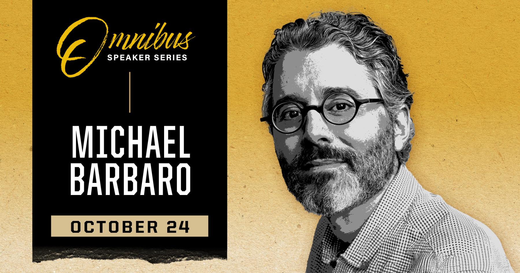 Tickets for Michael Barbaro Omnibus presentation available today at 1: ...