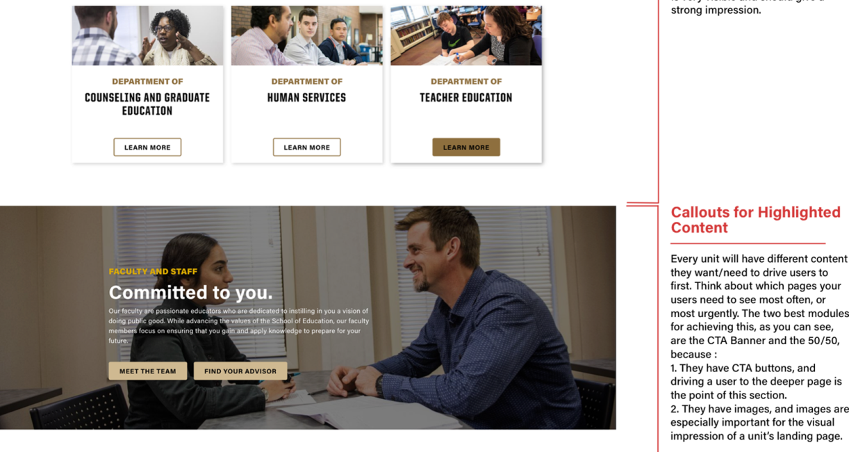 How-to: Model Pages | Purdue University Fort Wayne